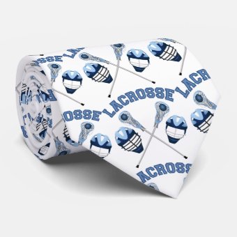 Lacrosse Tees and Gifts for Kids and Adults Tie | Zazzle