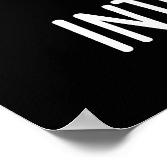 Lactose Intolerance Funny Milk Pun Dark BG Poster | Zazzle