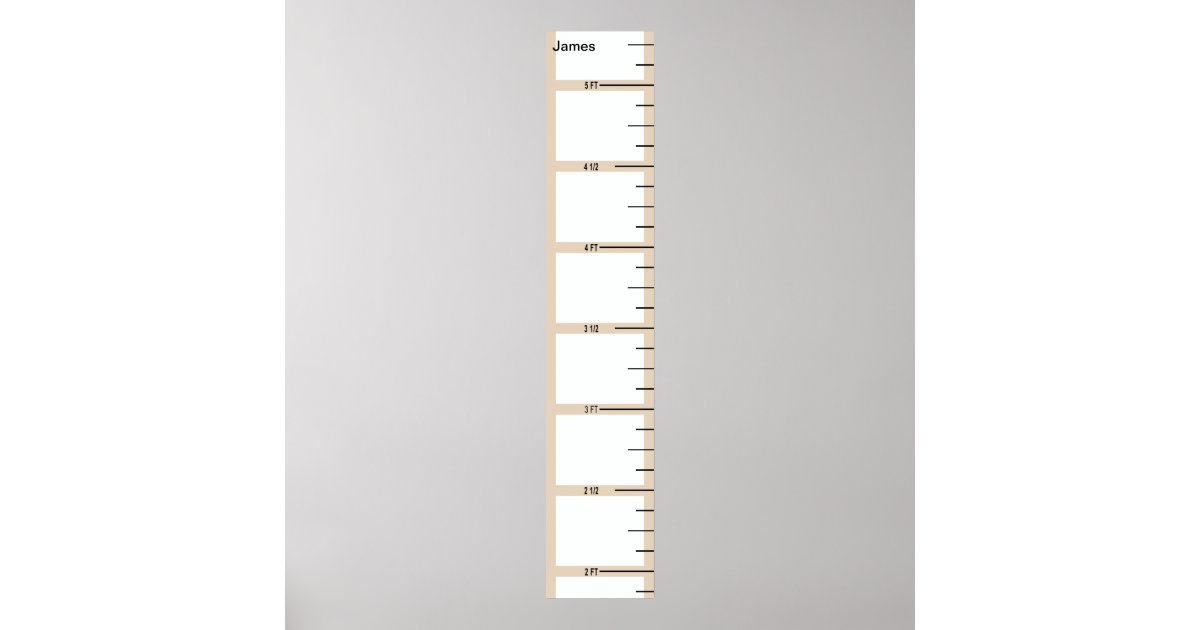 Ladder Growth Chart | Zazzle