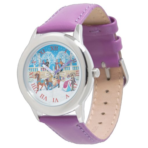 Ladies and hussars strolling through the Park Watch | Zazzle