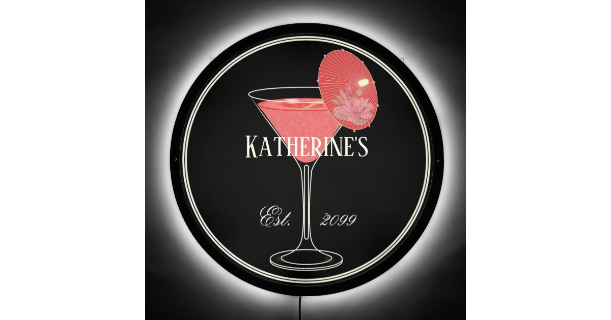 Ladies Bar LED Sign | Zazzle
