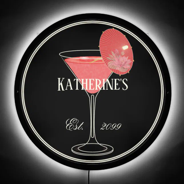 Ladies Bar LED Sign | Zazzle