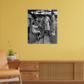 Ladies Day Baseball Fans, 1920s Poster | Zazzle