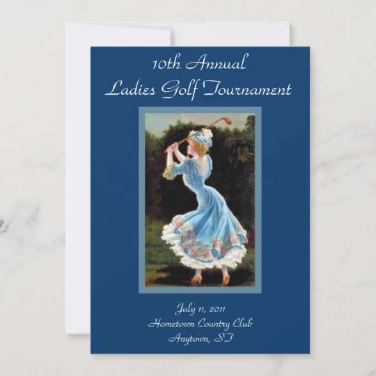 Ladies Golf Tournament Invitations | Zazzle.com