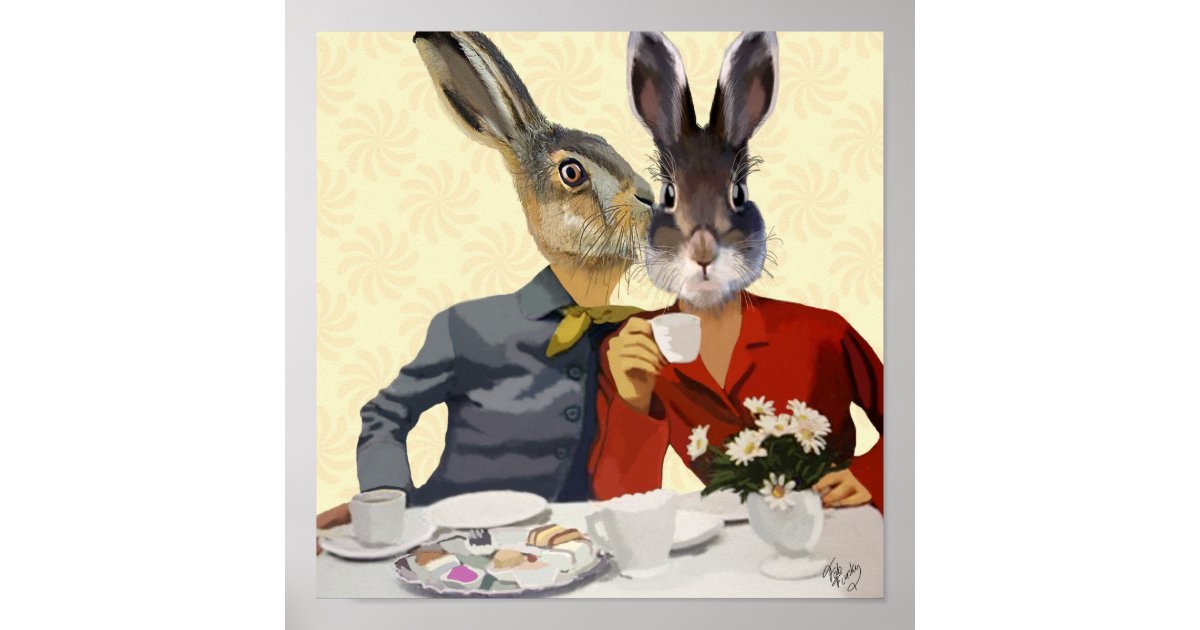 Ladies Gossiping Poster | Zazzle