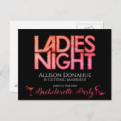 Ladies Night invitation design | Zazzle