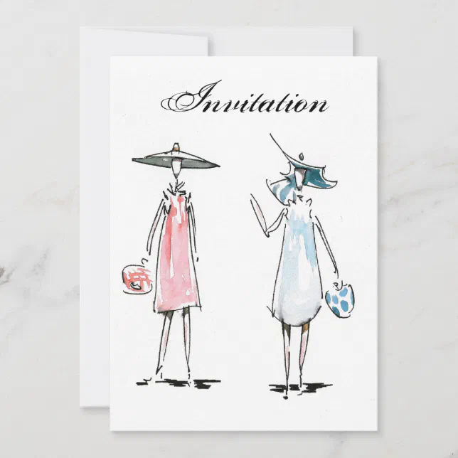 Ladies off to Lunch Invitation | Zazzle