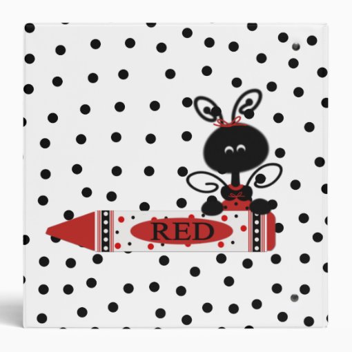 Lady Bugs and Polka Dots Teacher's Class Planner Binder | Zazzle