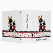 Lady Bugs with Pencil Teacher's Class Planner Binder | Zazzle