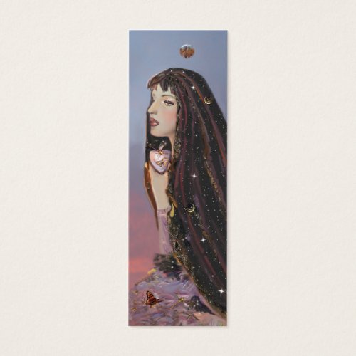 Lady Dawn mini Bookmark Business Cards