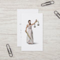 Lady Justice Business Card | Zazzle