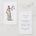 Lady Justice Business Card | Zazzle