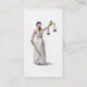 Lady Justice Business Card | Zazzle