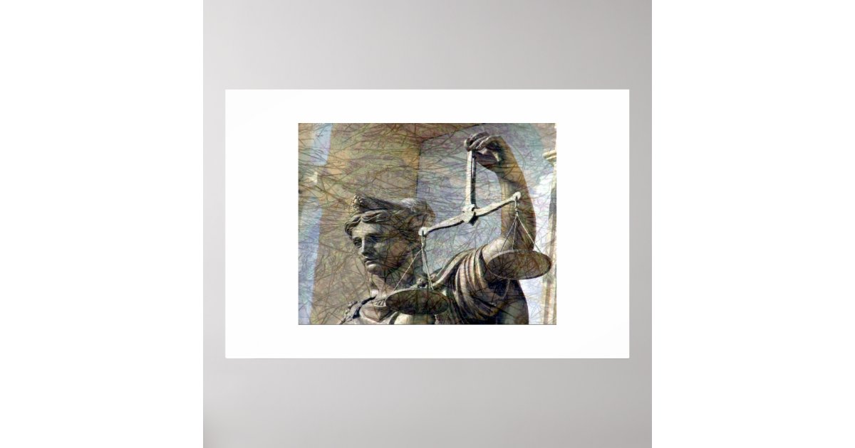 Lady Justice Poster | Zazzle