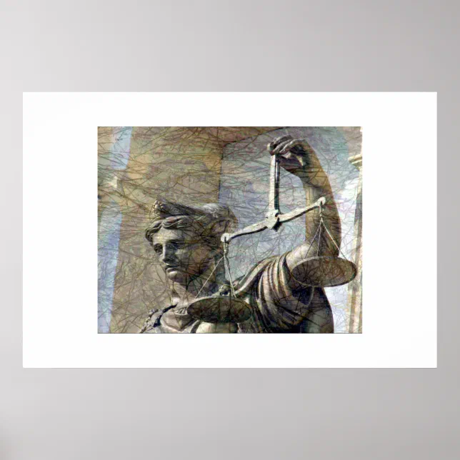Lady Justice Poster | Zazzle