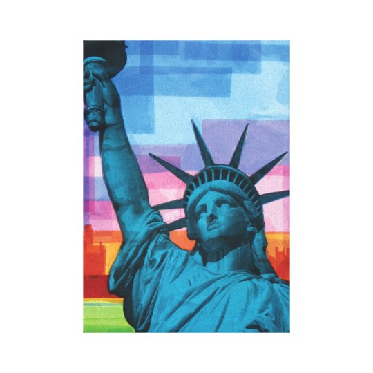 Lady Liberty Fine Art Print | Zazzle.com