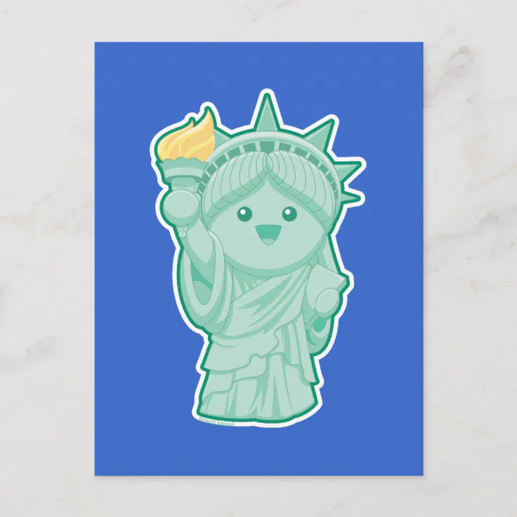 Lady Liberty Postcard | Zazzle