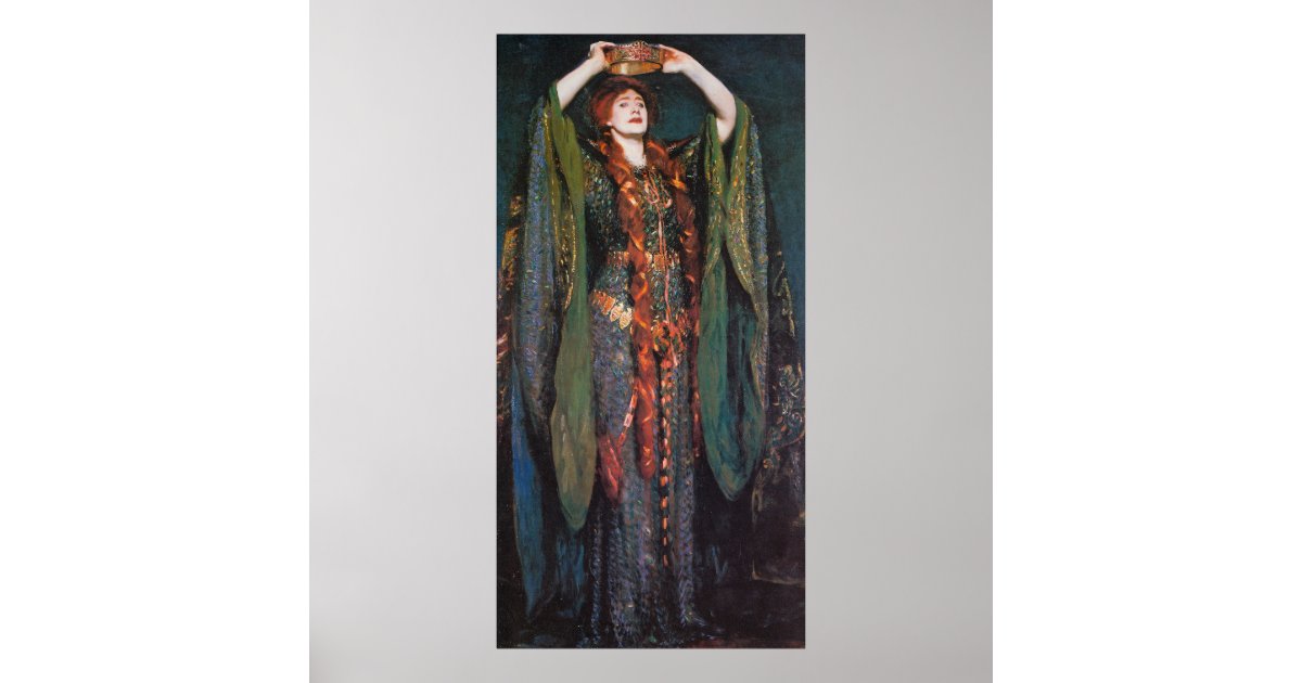 Lady Macbeth, by John Singer Sargent Poster | Zazzle