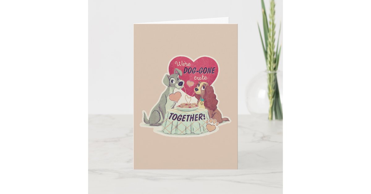 Lady & the Tramp Card | Zazzle