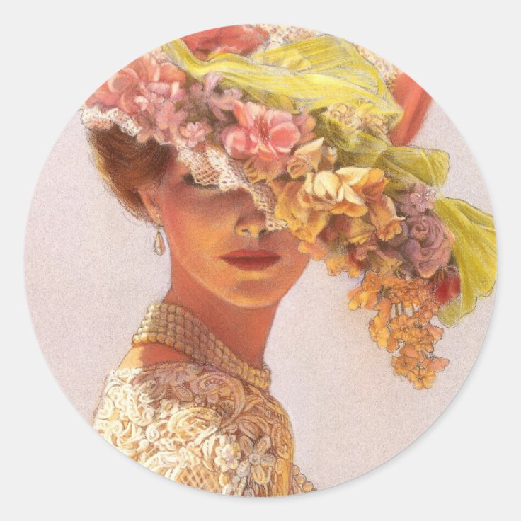 Lady Victoria Stickers | Zazzle
