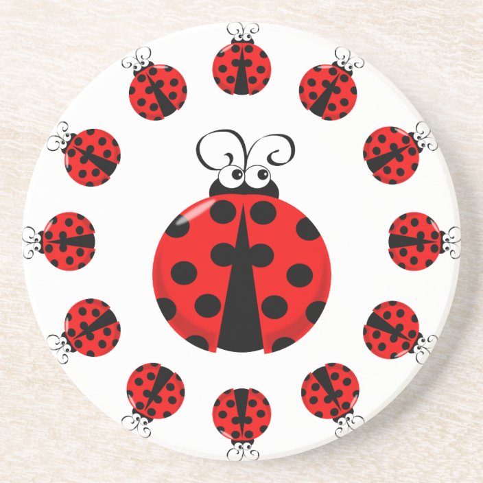 Ladybird / Ladybug Coaster | Zazzle.com