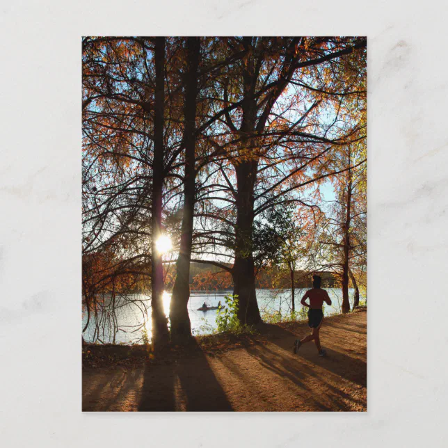Ladybird Lake Running Trail - Austin, Texas Postcard | Zazzle
