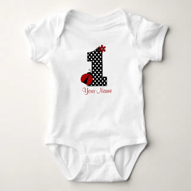 Ladybug 1st Birthday Shirt | Zazzle