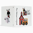 Teacher's Ladybug School Lesson Plan Binder Gift | Zazzle.com