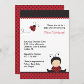 Ladybug Baby Shower Invitations | Zazzle