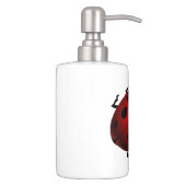 Ladybug Bath Sets Cute Ladybird Bug Bathroom Set | Zazzle