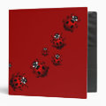 Ladybug Binder Cute Ladybug Art School Supplies | Zazzle