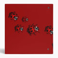 Ladybug Binder Cute Ladybug Art School Supplies | Zazzle