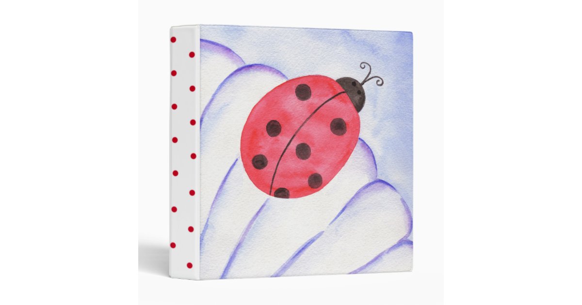 Ladybug Binder Scrapbook | Zazzle