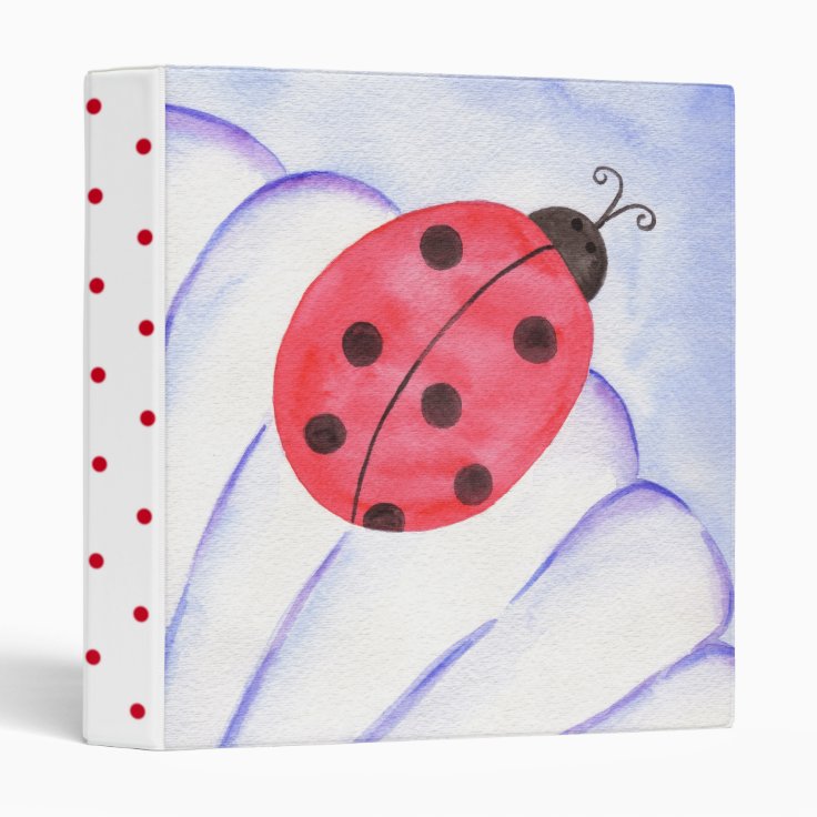 Ladybug Binder Scrapbook | Zazzle