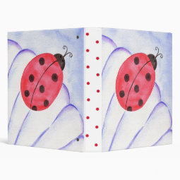 Ladybug Binder Scrapbook | Zazzle