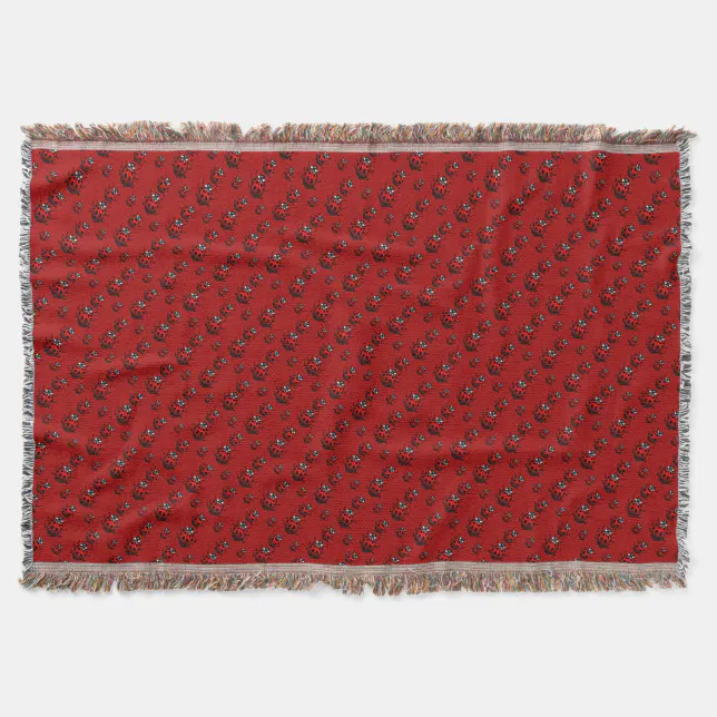 Ladybug Blanket Ladybug / Ladybird Throw Blankets | Zazzle