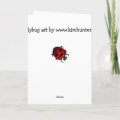 Ladybug Card Custom Ladybug Art Card - Custom | Zazzle