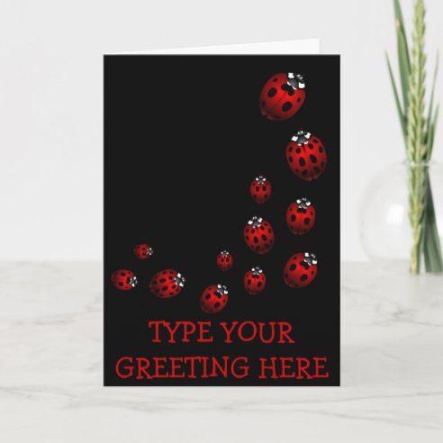 Ladybug Cards | Zazzle