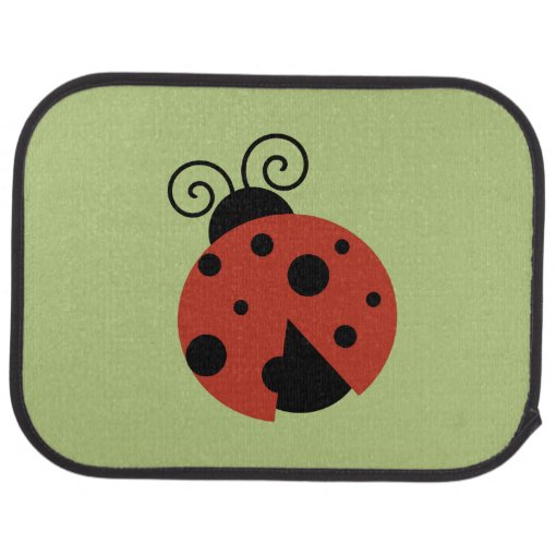 Ladybug, Cute Ladybug, Red Ladybug, Ladybird Car Mat | Zazzle