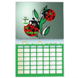 Ladybug Delight Calendar | Zazzle