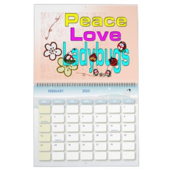 Ladybug Delight Calendar | Zazzle