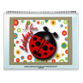 Ladybug Delight Calendar | Zazzle