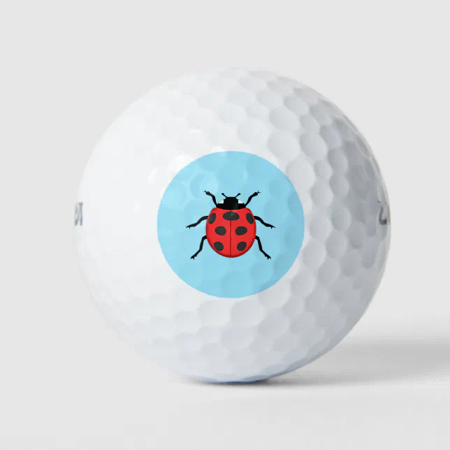Ladybug Golf Balls | Zazzle