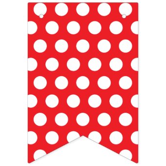 Ladybug Happy Birthday Bunting Flags | Zazzle