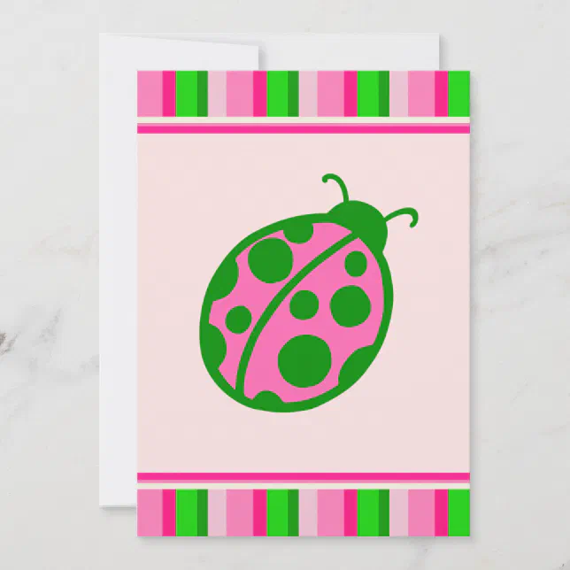 Ladybug Invitations | Zazzle