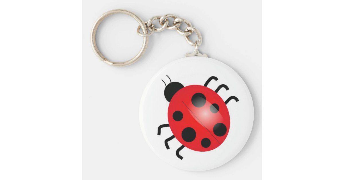 Ladybug| Keychain | Zazzle