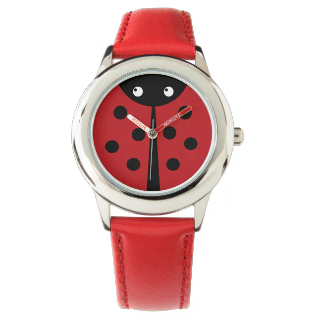 Ladybug Kids' Watch | Zazzle