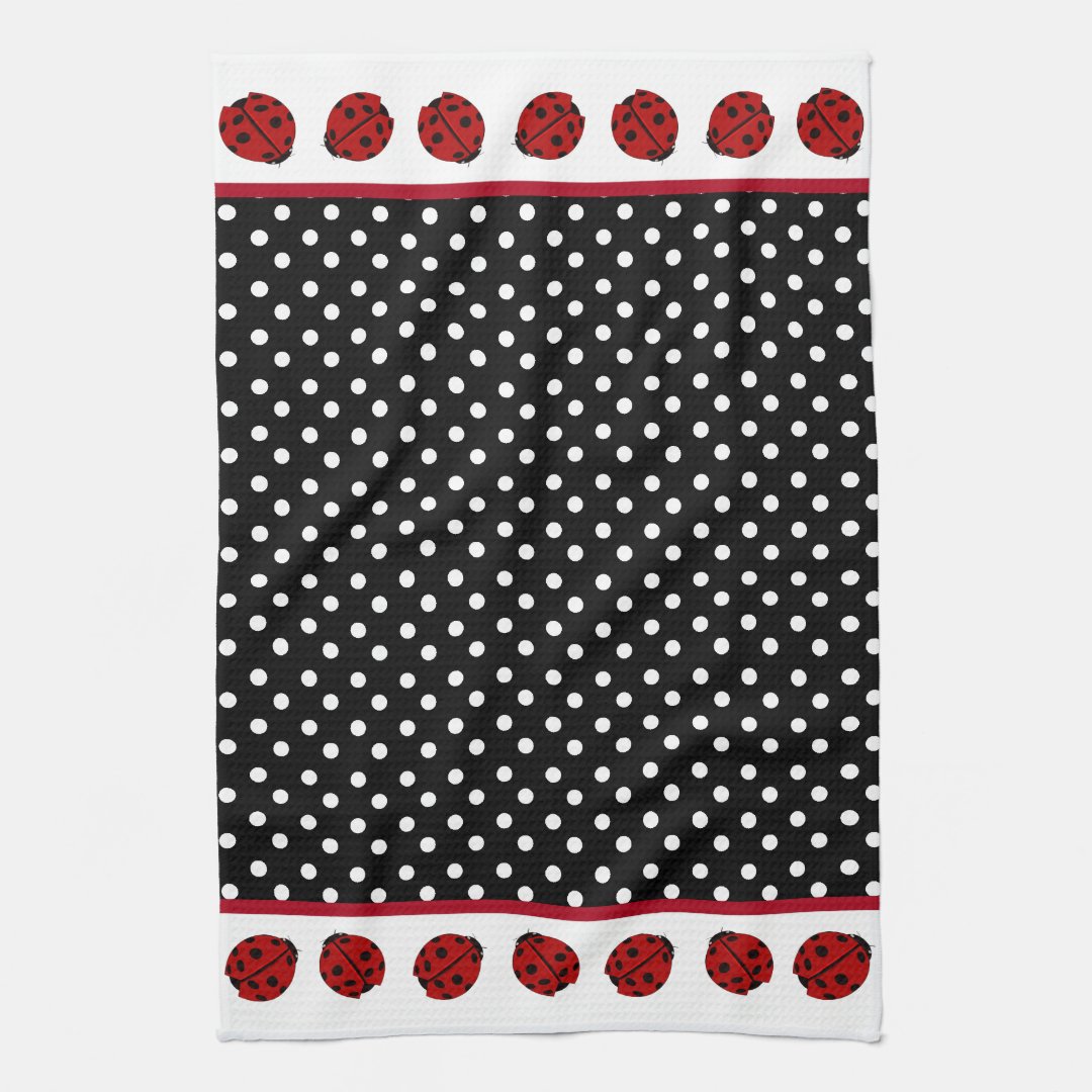 Ladybug Kitchen Towel | Zazzle