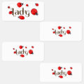 Ladybug Labels | Zazzle