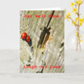 Ladybug/Ladybird Get Well Soon Card | Zazzle